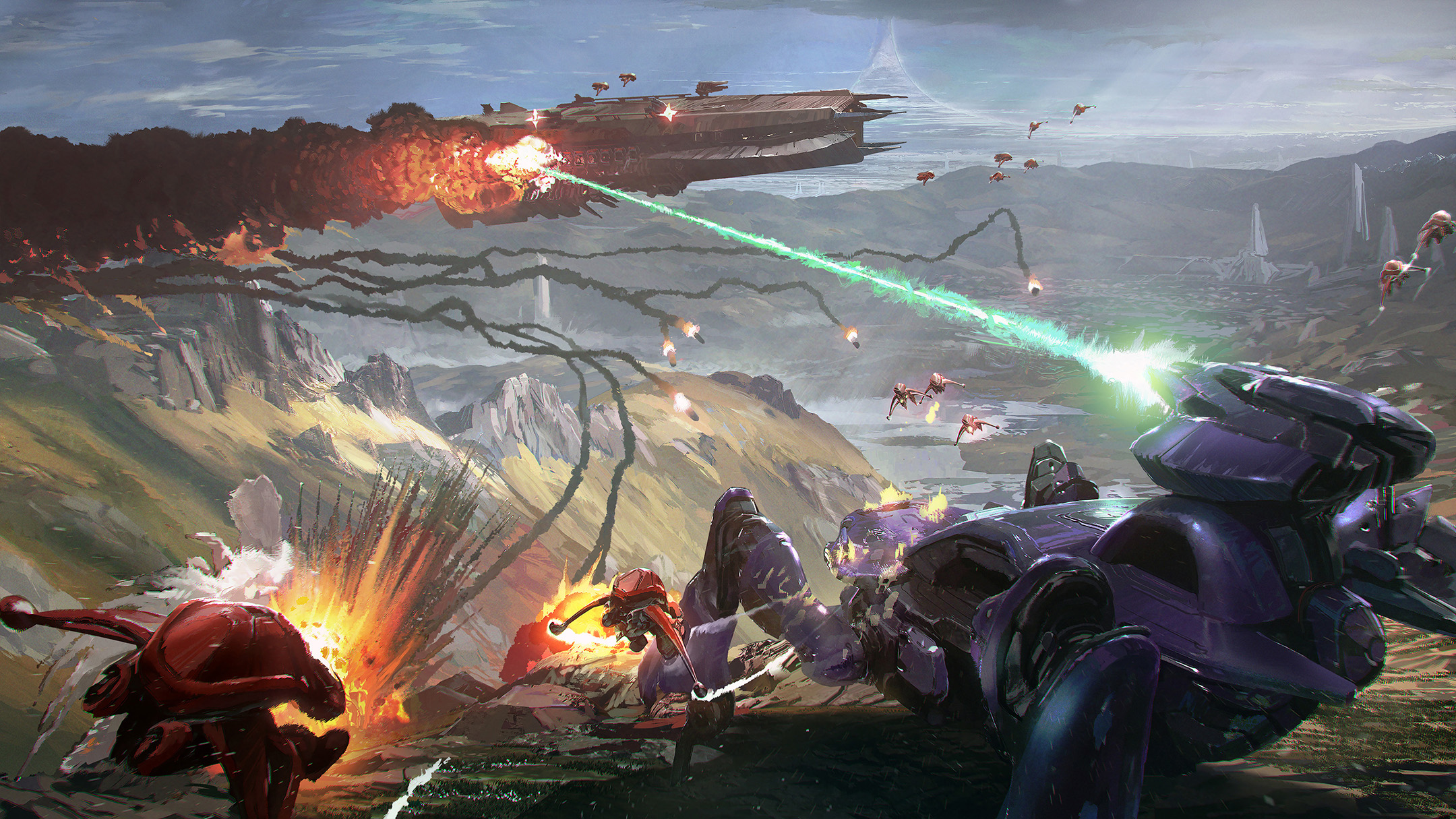 Reach Concept Art Reach Game Studios